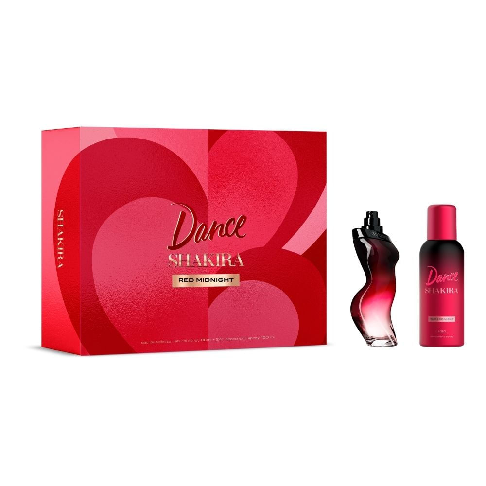Set Shakira Dance Red Midnight EDT x 80 ml + Desodorante x 150 ml - Get ... Set Shakira Dance Red Midnight EDT x 80 ml + Desodorante x 150 ml - Get ...